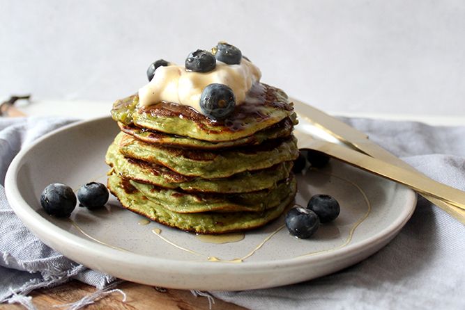 Super Green Pancakes – Melrose Health
