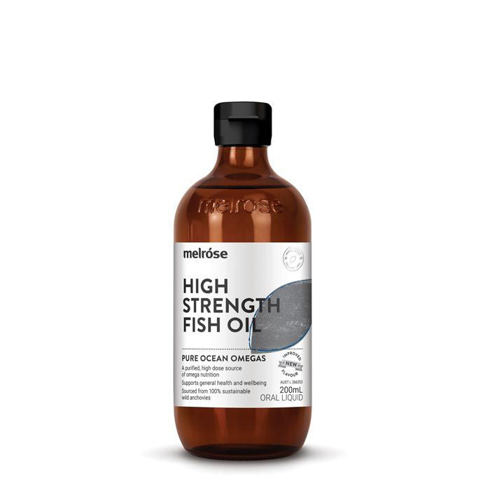 High Strength Fish Oil 200mL – Melrose Health