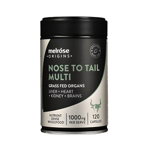 Nose To Tail Multi - Grass Fed Organ Capsules – melrosehealth