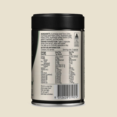 Nose To Tail Multi - Grass Fed Organ Capsules – melrosehealth