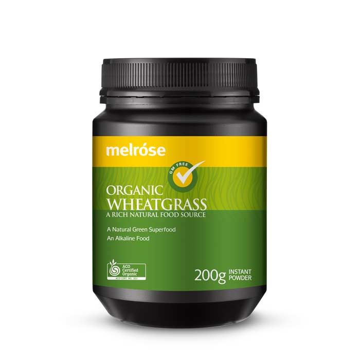 Organic Wheatgrass Powder 200g | Melrose Health